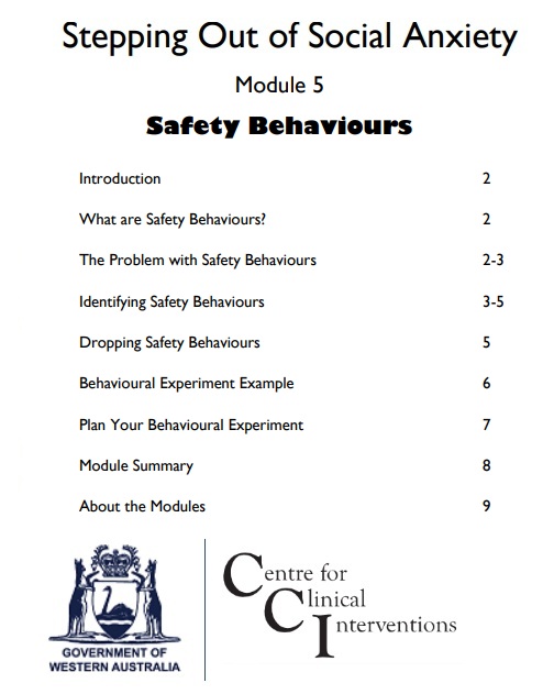 Avoidance and Safety Behaviours | Social Anxiety Alliance UK