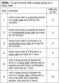 Exposure Therapy and Hierarchies | Social Anxiety Alliance UK